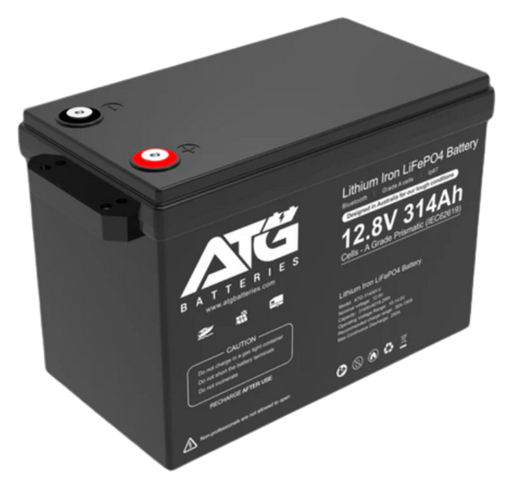 ATG 12V 314AH LifePo4 Lithium Battery with Bluetooth – Access 12 Volt ...