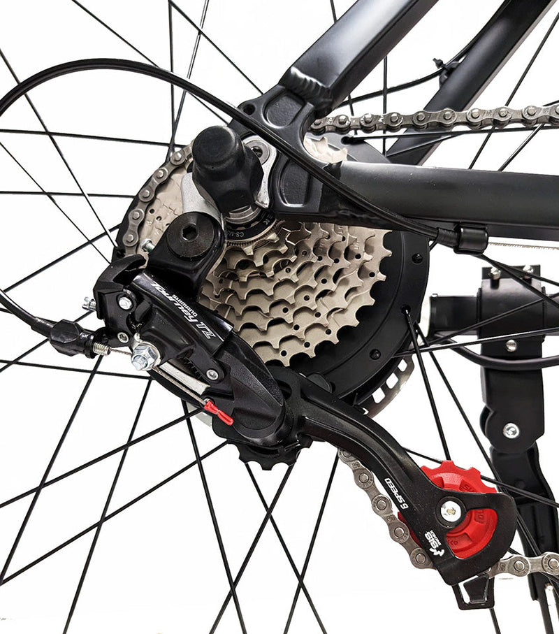 Scarb eBike 29" 500W Premium Shimano Hydraulic Disc Brakes Suspension